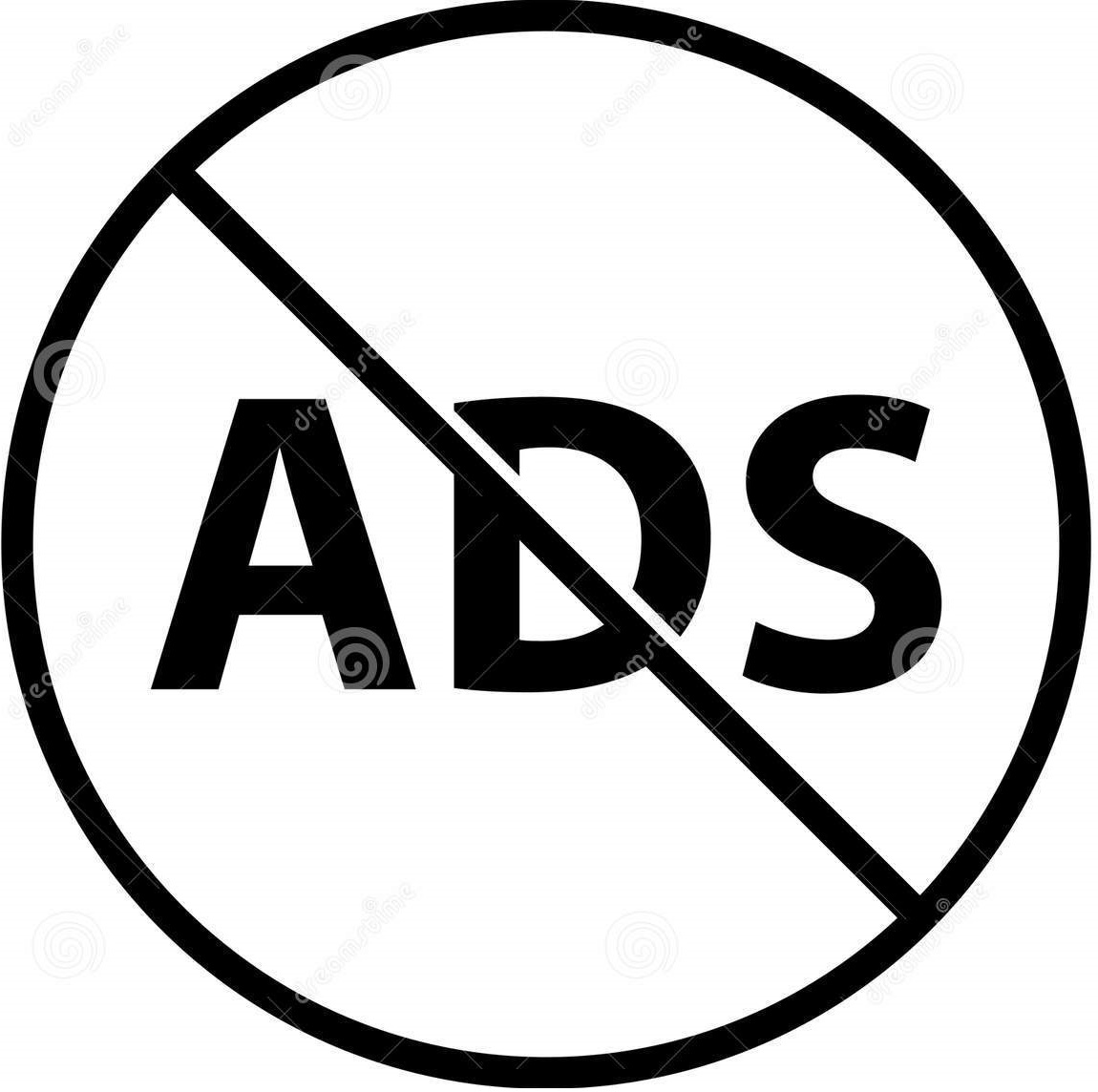 no-ads-vector-illustration-isolated-white-background-no-ads-vector ...